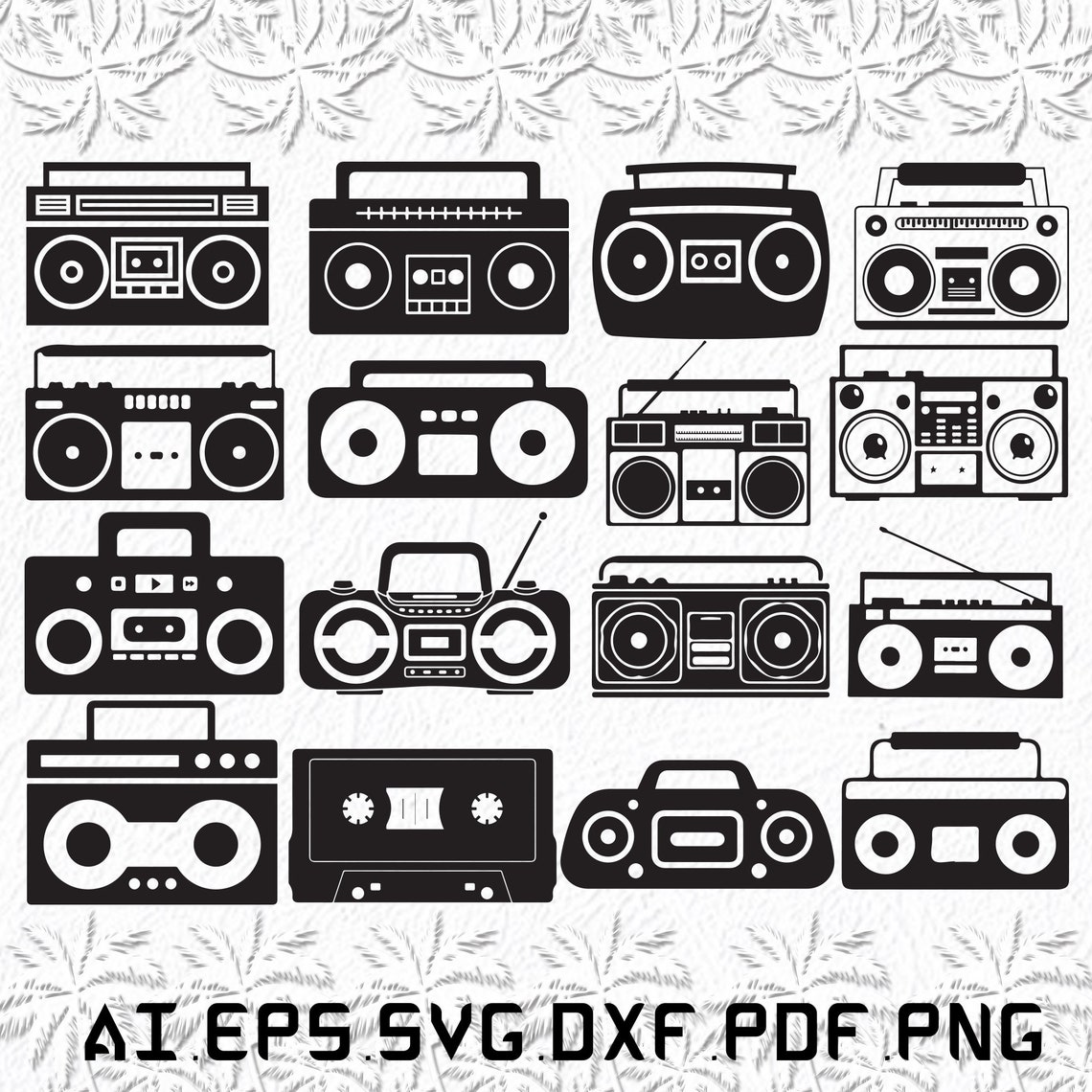 Boombox Svg Boom Svg Box Svg Song Music SVG Ai Pdf - Etsy Canada