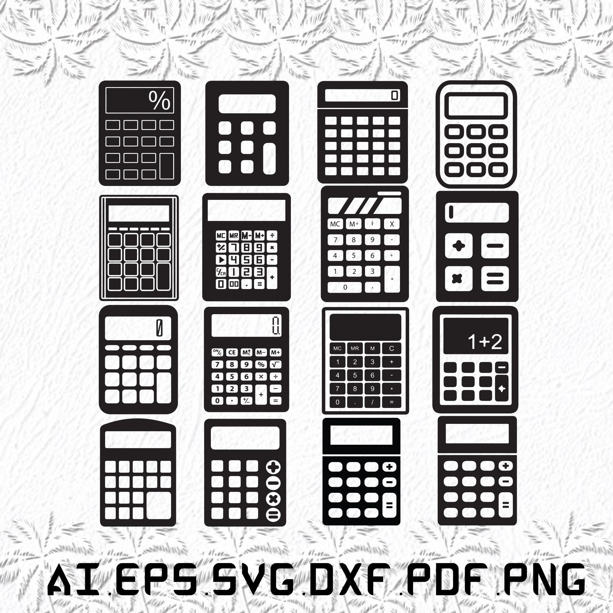 Calculator Svg Calculators Svg Math Svg Nerd School SVG - Etsy UK