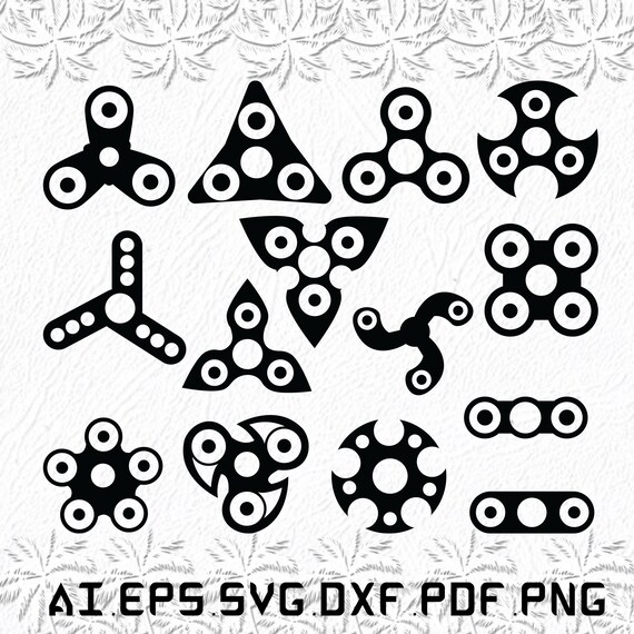 Fidget Spinner Svg Spinner Svg Fidget Svg Moms Spinner - Etsy