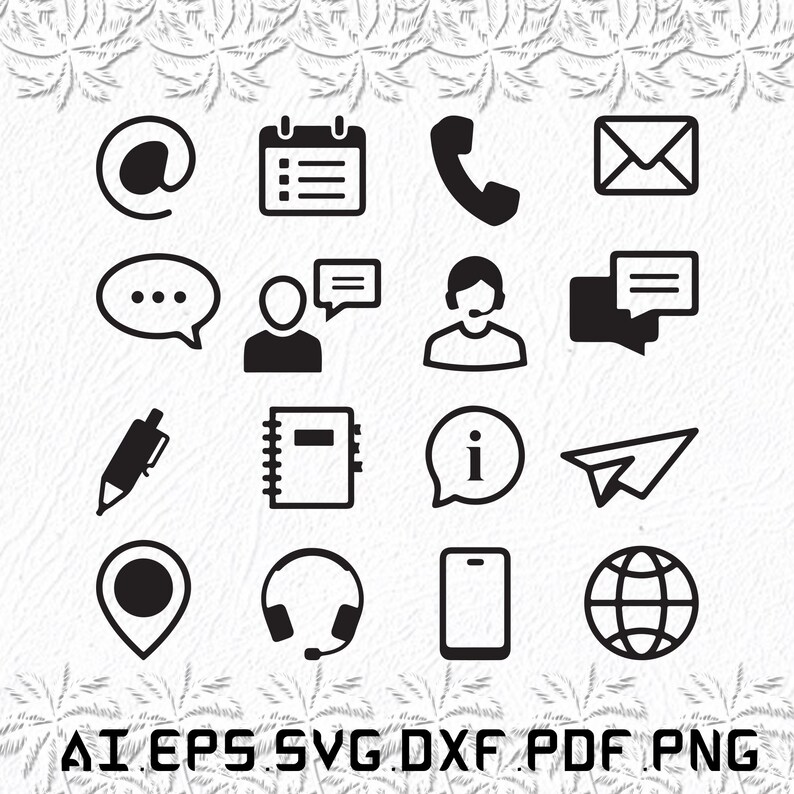Support Contact Svg Support Contacts Svg Support Svg - Etsy