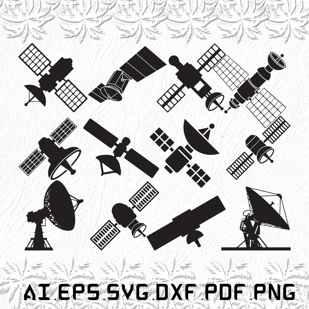 Satellite Svg, Satellites Svg, Nasa Svg, Moon, Ster, SVG, Ai, Pdf, Eps ...