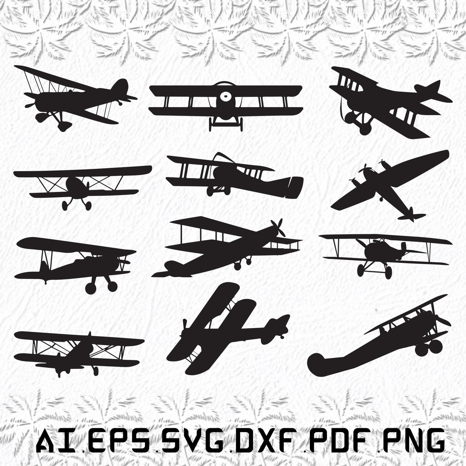 Biplane Svg, Biplanes Svg, Airplan Svg, Air, Plane, SVG, Ai, Pdf, Eps ...