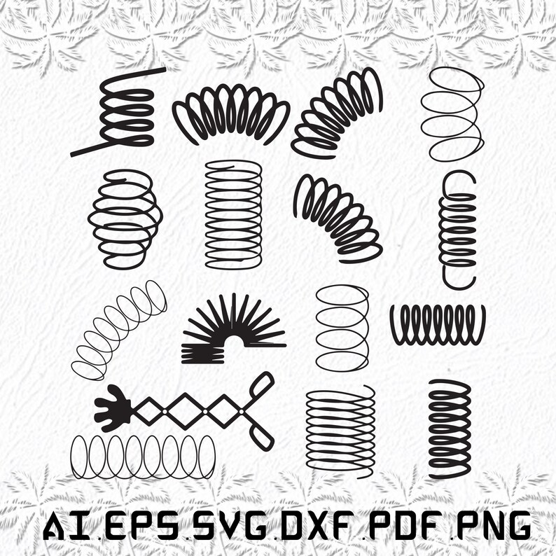 Spring Svg Springs Svg Love Svg Hand Cut SVG Ai Pdf - Etsy