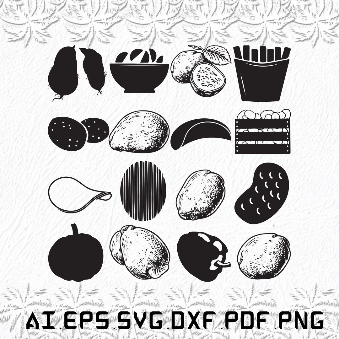 Potato Svg, Potato's Svg, Love Svg, Hand, Alozz, SVG, Ai, Pdf, Eps, Svg ...