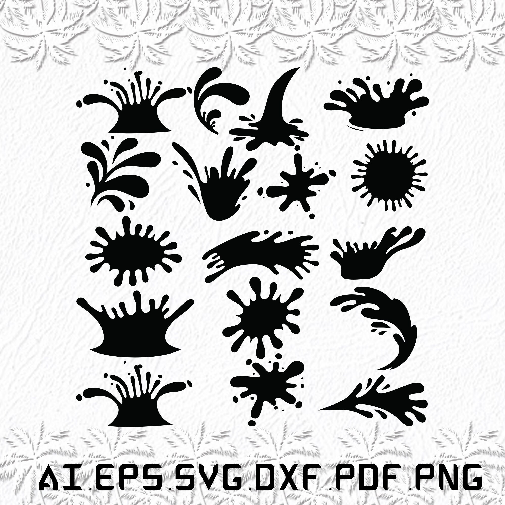 Water Splash svg Water Splash's svg Waters svg Water - Etsy México