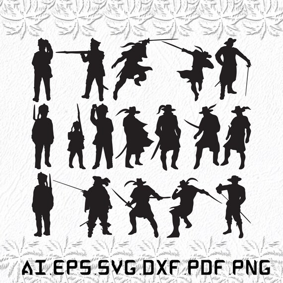 Musketeer Svg Musketeers Svg Sword Svg Repar Epee SVG - Etsy