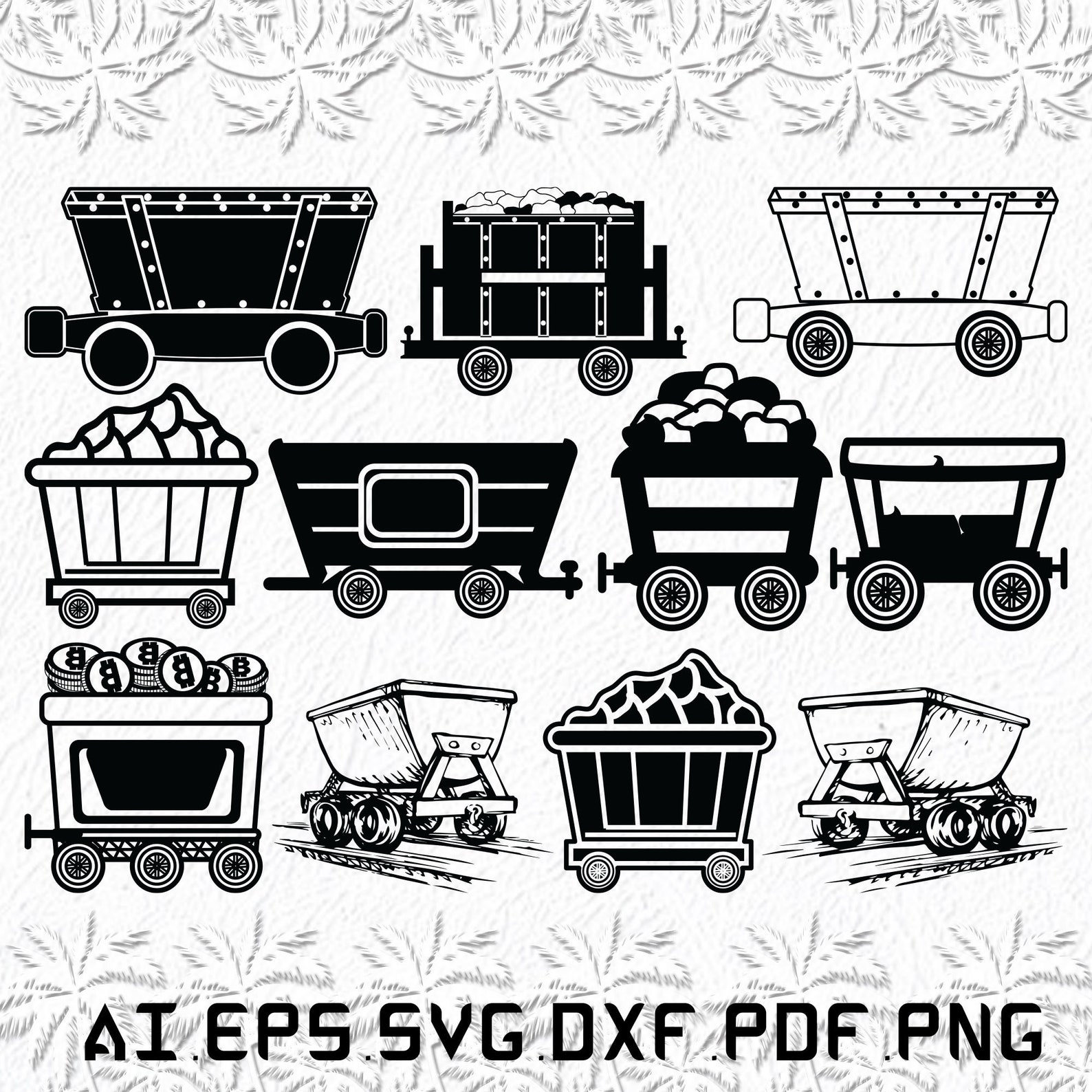 Mining Svg, Pick Svg, Miner Svg, Mining Cart, Shovel, SVG, Ai, Pdf, Eps ...
