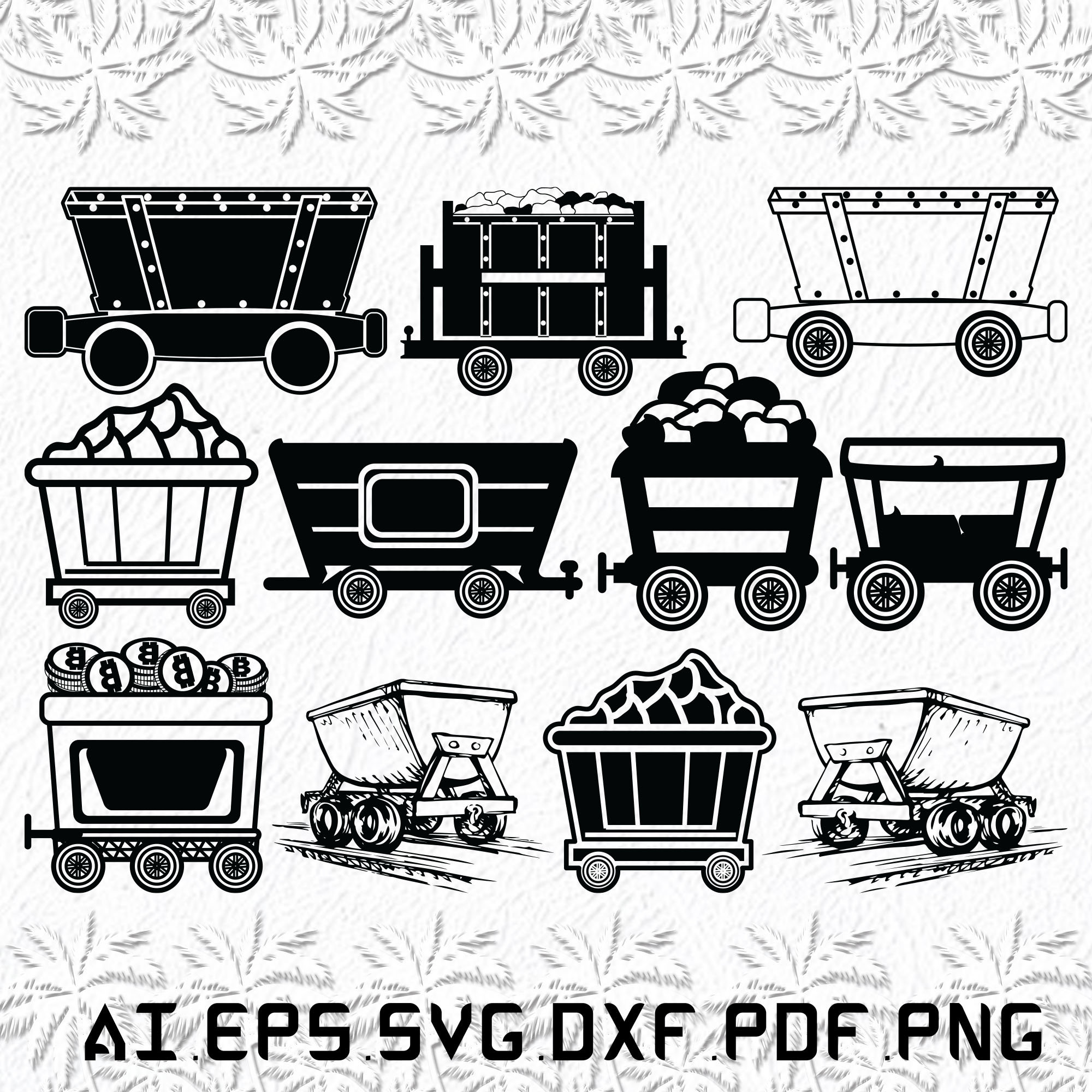 Mining svg pick svg miner svg mining cart shovel SVG ai | Etsy