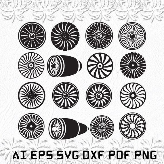 Airplane Engine Svg Airplane Engines Svg Airplane Svg - Etsy