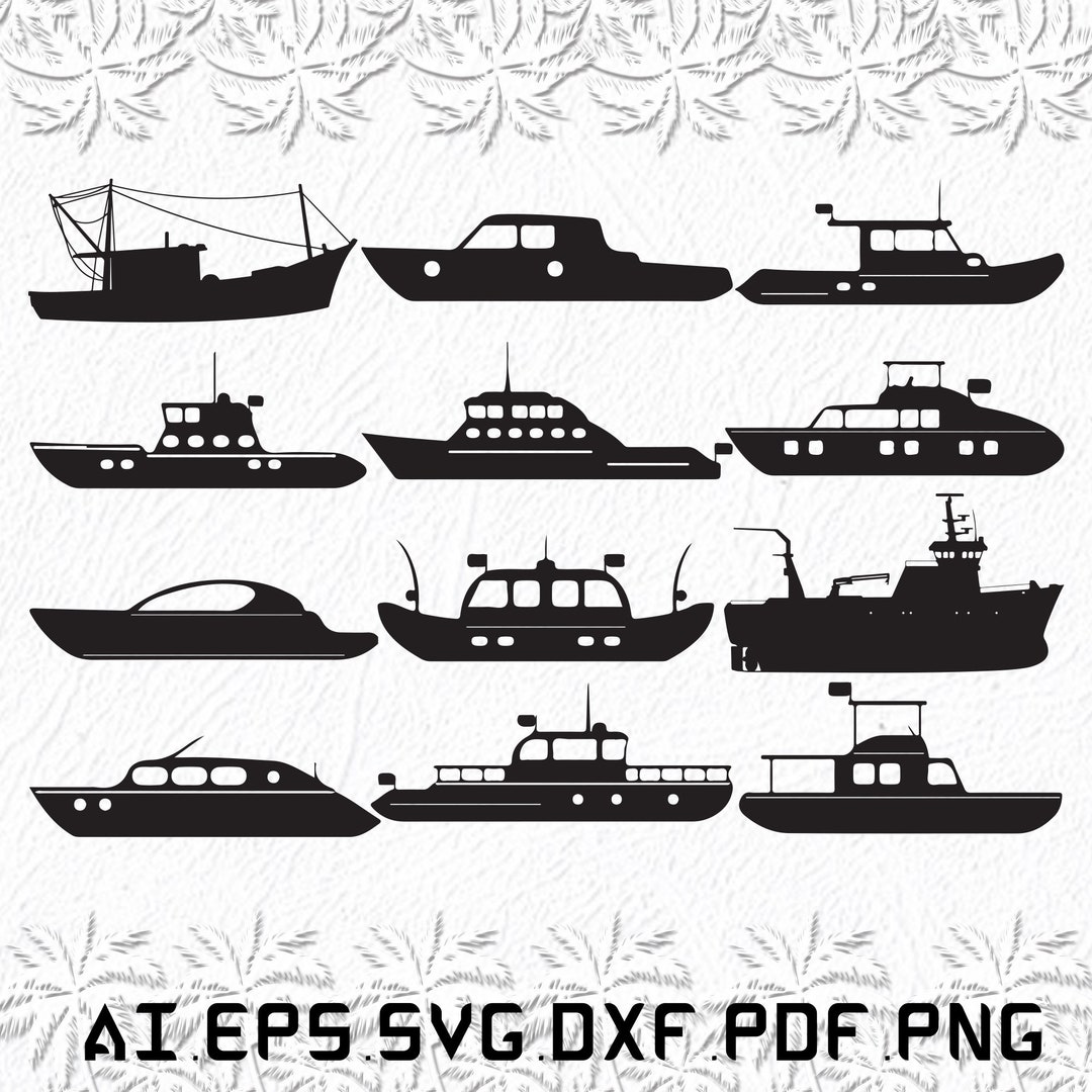 Fishing Boat Svg, Fishing Boats Svg, Fishing Svg, Boat, Ship, SVG, Ai ...