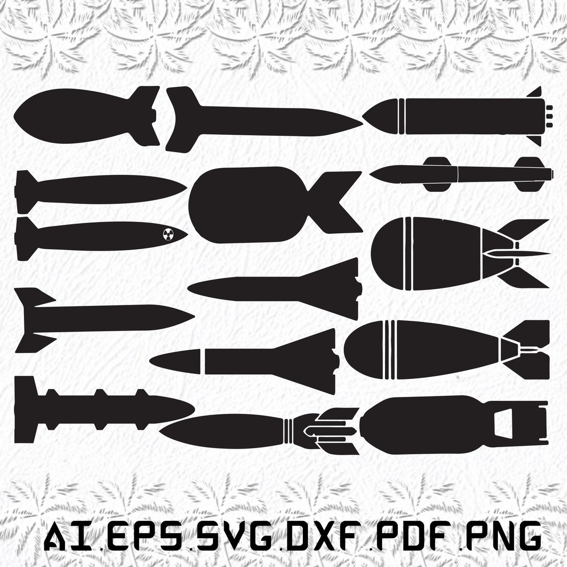 Missile Weapon Svg Weapon Svg Missile Svg Man Woman SVG - Etsy