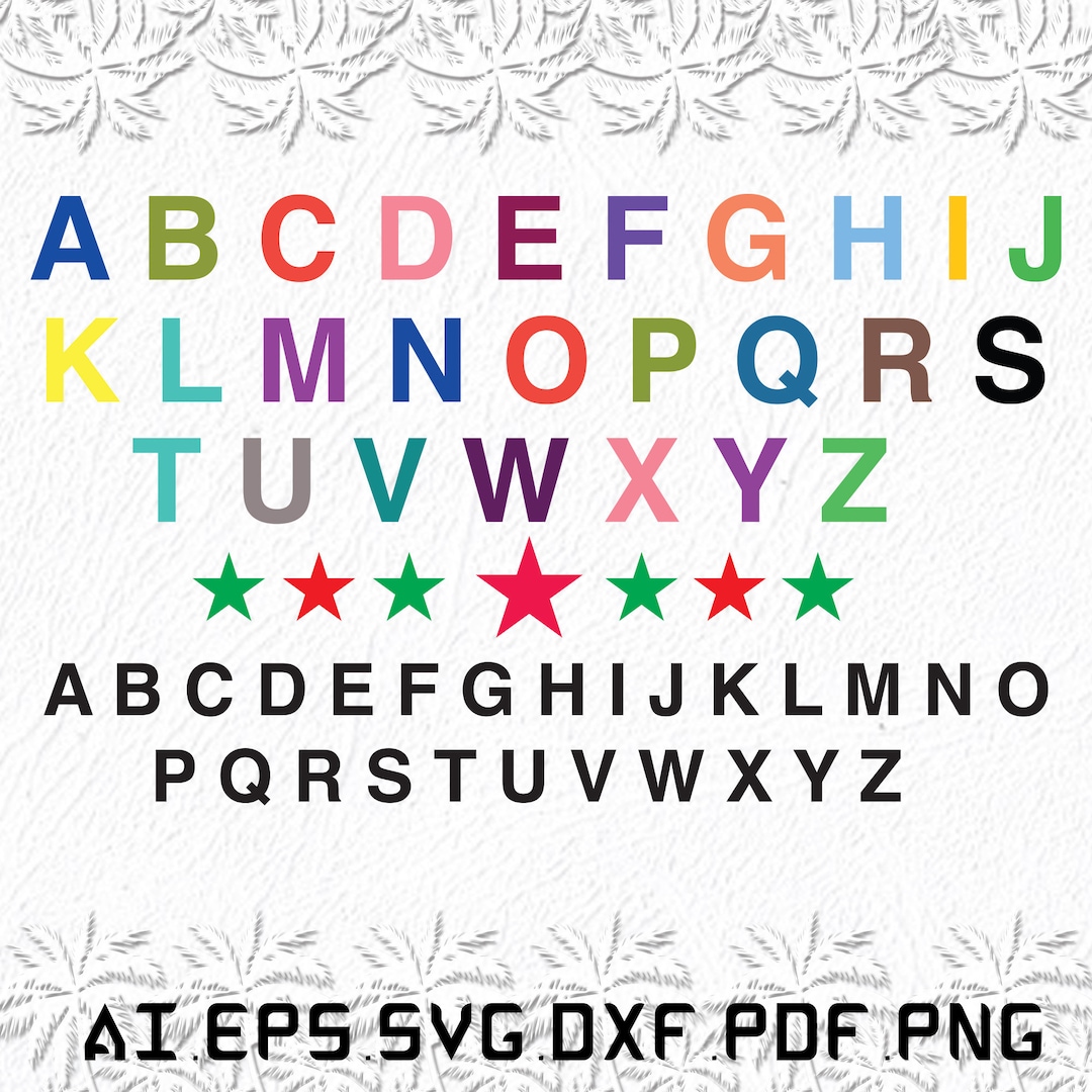 Capital Letter Svg, Capital Letters Svg, Capital Svg, Letters, Letter ...