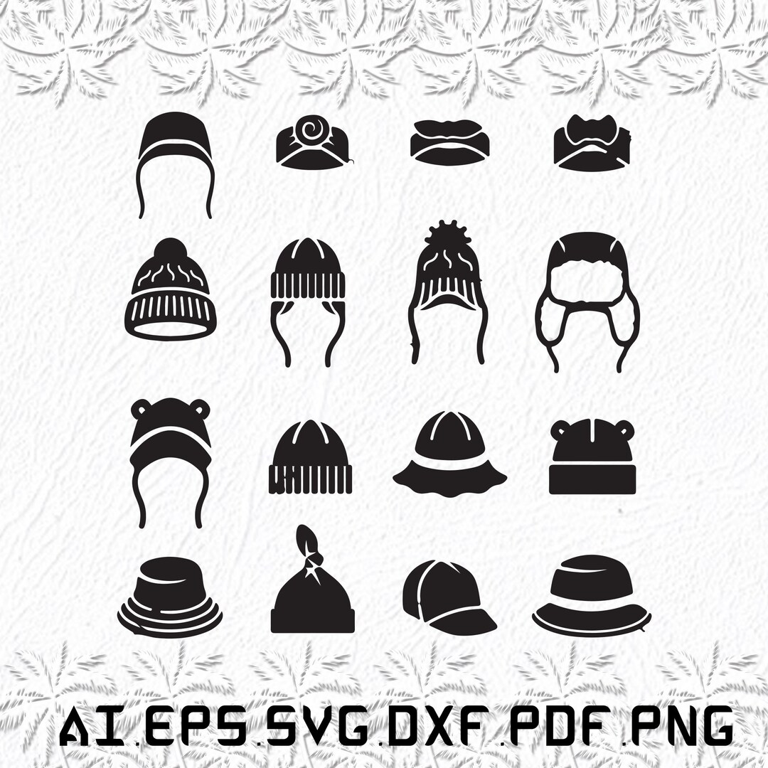 Baby Hats Cap Svg, Baby Hats Caps Svg, Baby Hat Svg, Baby Hats, Cap ...