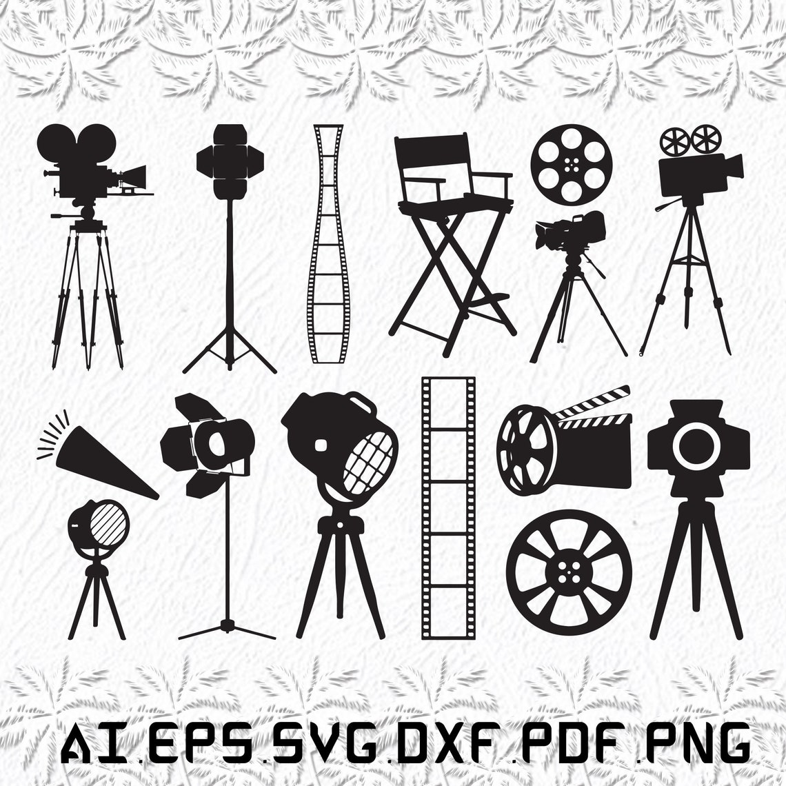 Director Light Svg Director Lights Svg Director Svg Lights - Etsy