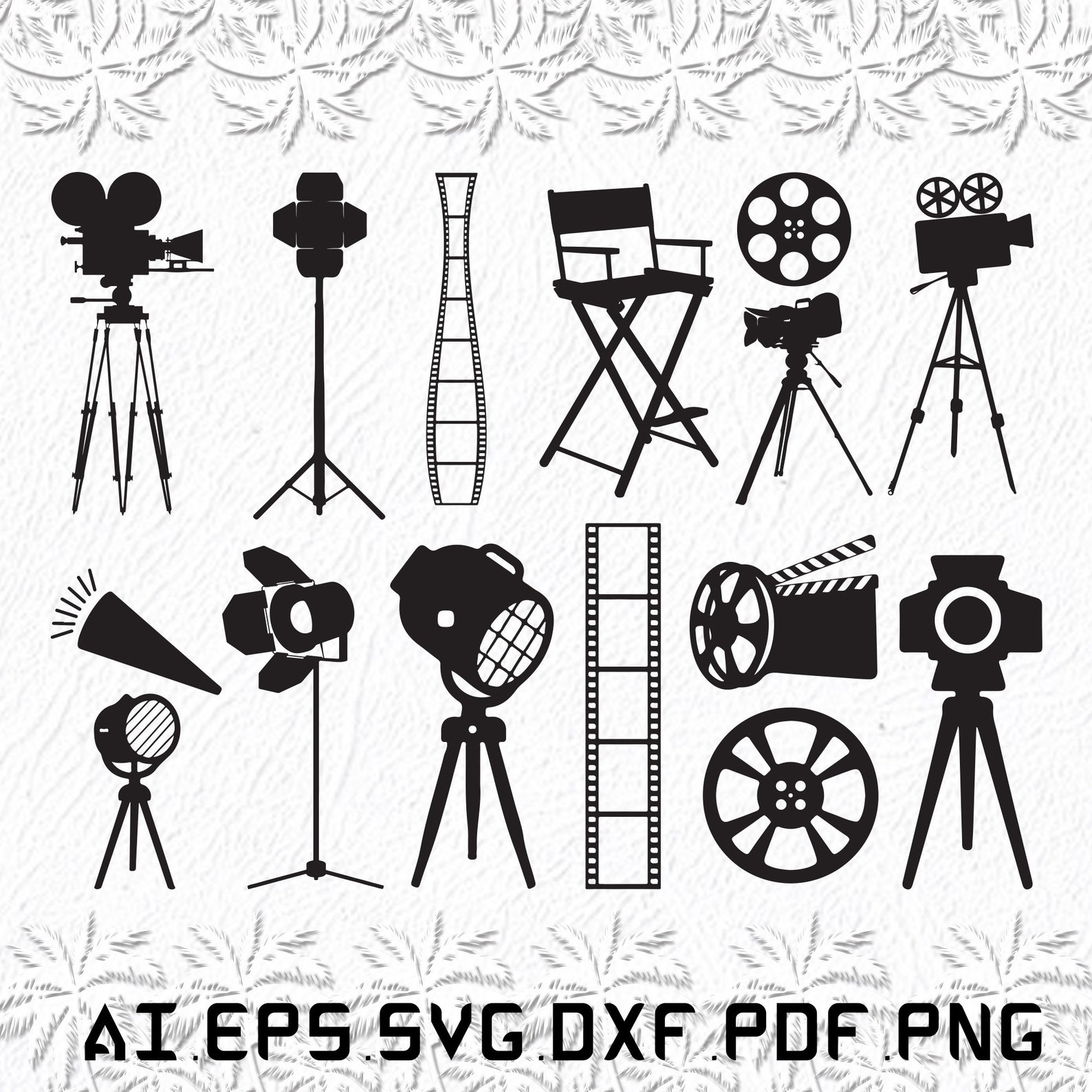 Director Light Svg Director Lights Svg Director Svg Lights - Etsy