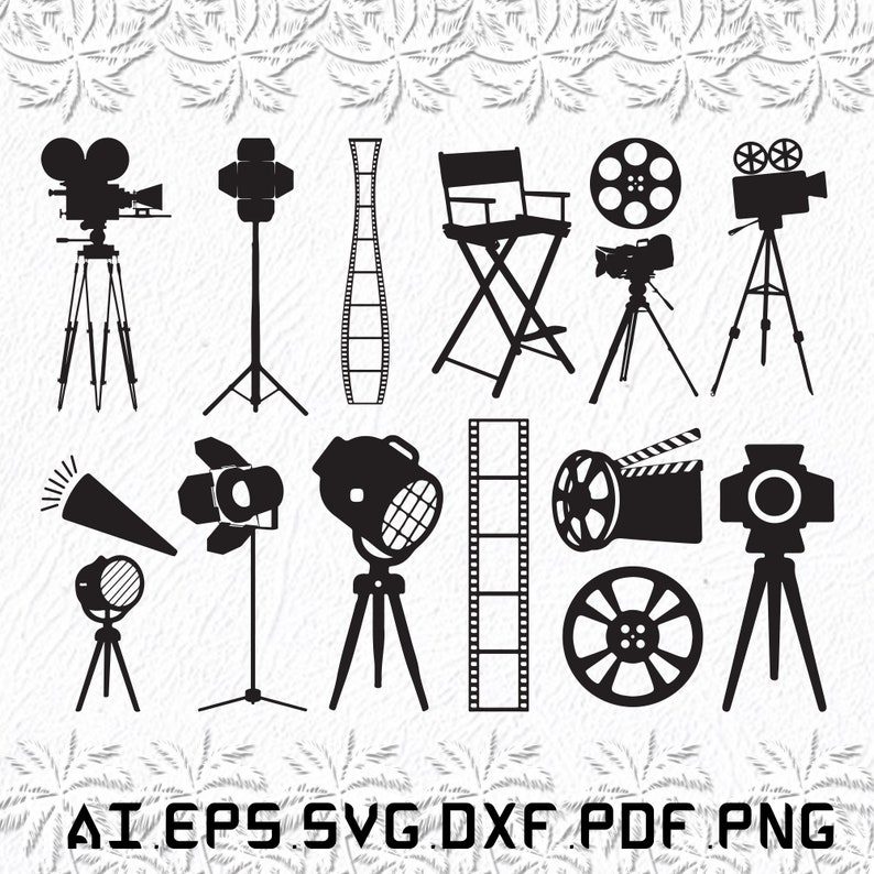 Director Light Svg Director Lights Svg Director Svg Lights - Etsy
