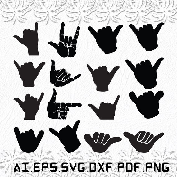 Shaka Brah Svg Shaka Brahs Svg Shaka Svg Brah Hand SVG - Etsy