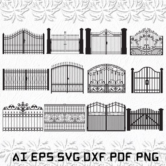 Gate Svg Dog Gates Svg Gates Svg Anime Home SVG Ai Pdf - Etsy