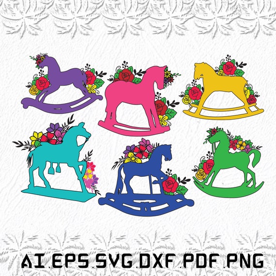 Rocking Horse Svg Funny Horse Svg Rocking Svg Horse Funny | Etsy