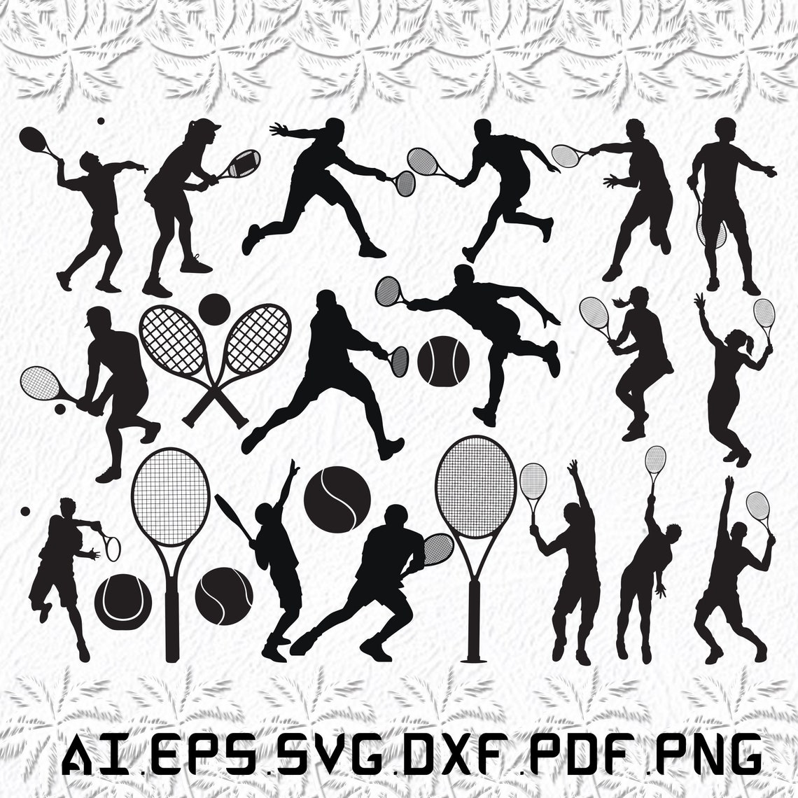 Tennis Player Svg Tennis Players Svg Tennis Svg Player - Etsy