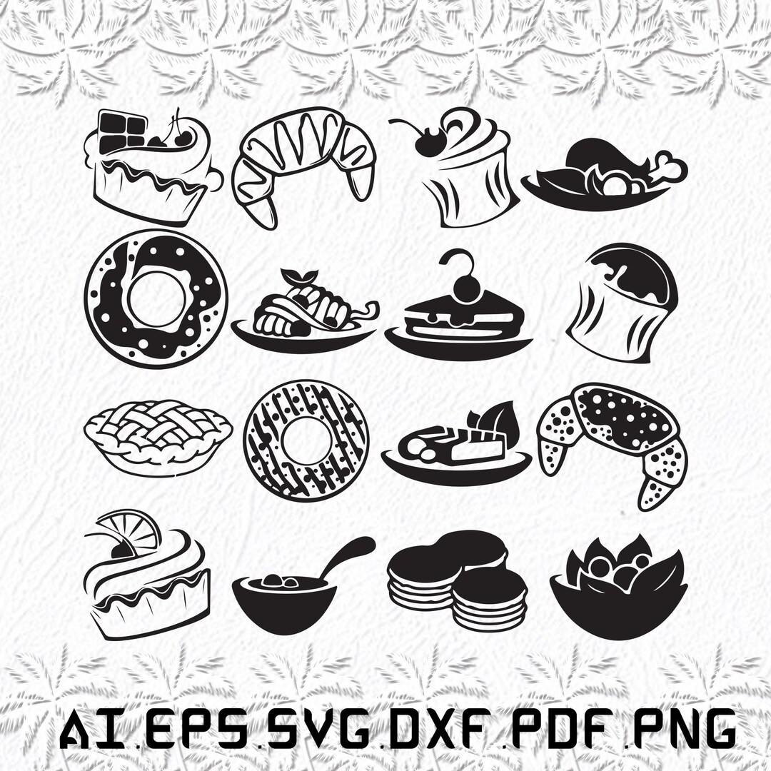 Bakery Svg, Bakery's Svg, Food Svg, Bely, Enjoy, SVG, Ai, Pdf, Eps, Svg ...