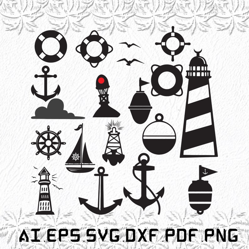 Nautical Buoy Svg, Nautical Svg, Buoy Svg, Navy, Life, SVG, Ai, Pdf ...