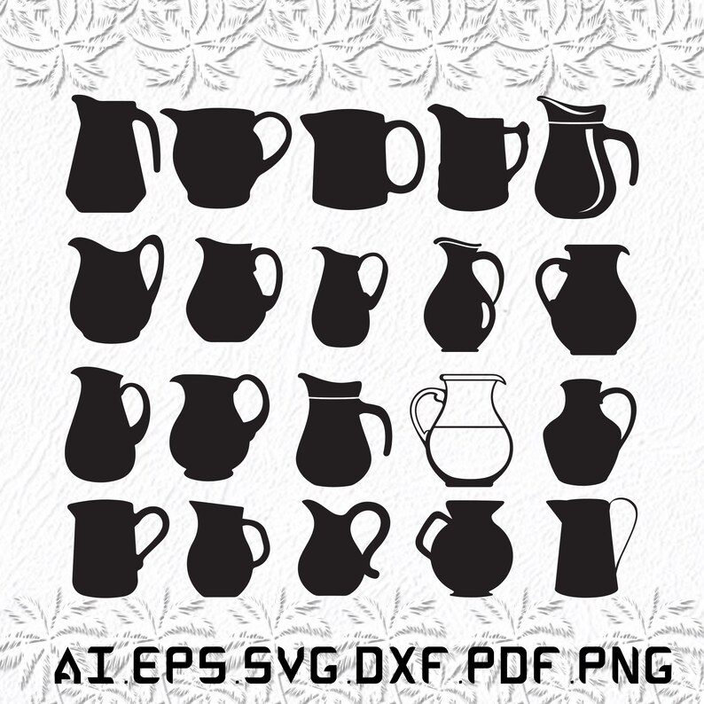 Jug Svg Jugs Svg Jug Band Svg Band Water SVG Ai Pdf | Etsy