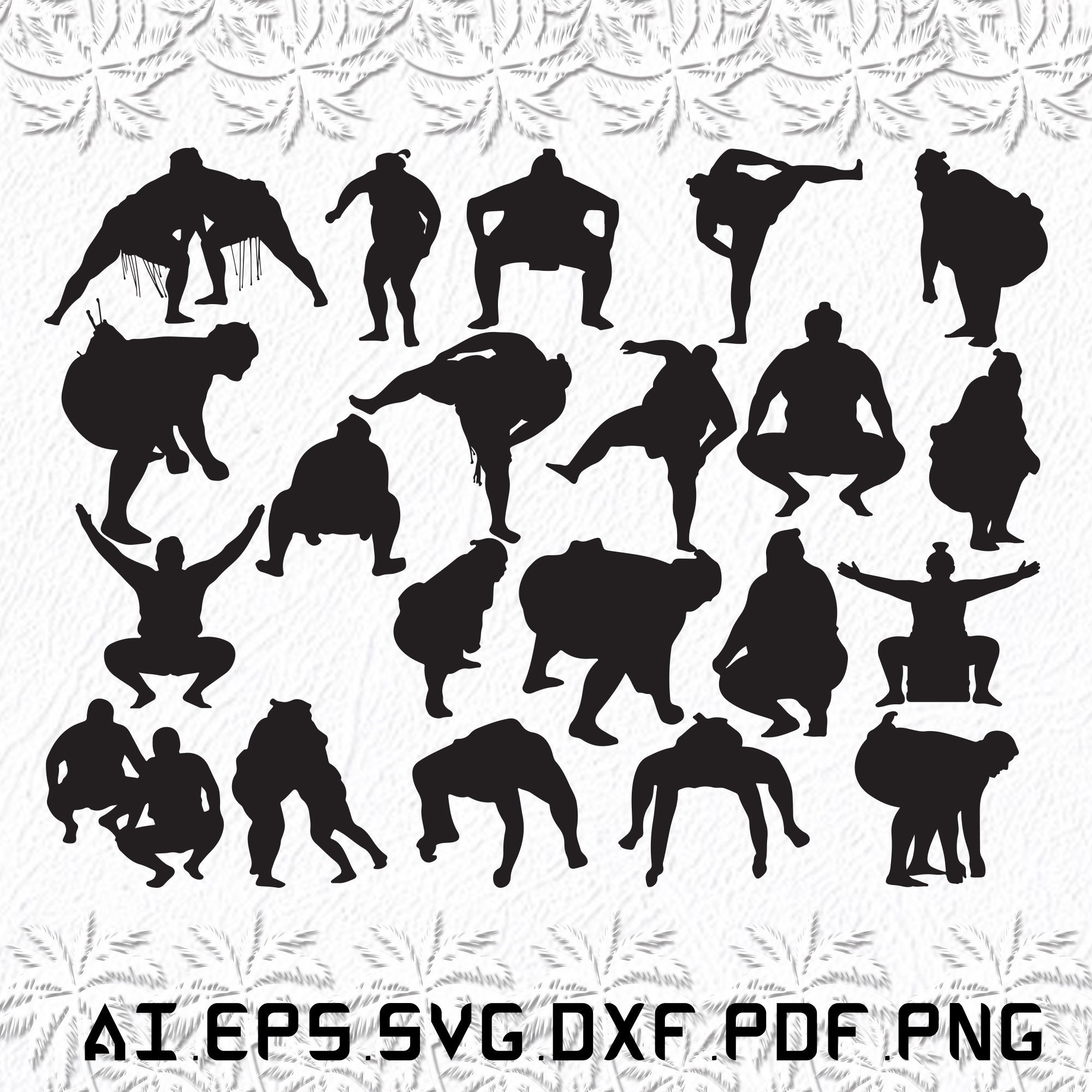 Sumo Wrestlers Svg Sumo Wrestler Svg Sumo Svg Wrestler - Etsy Canada