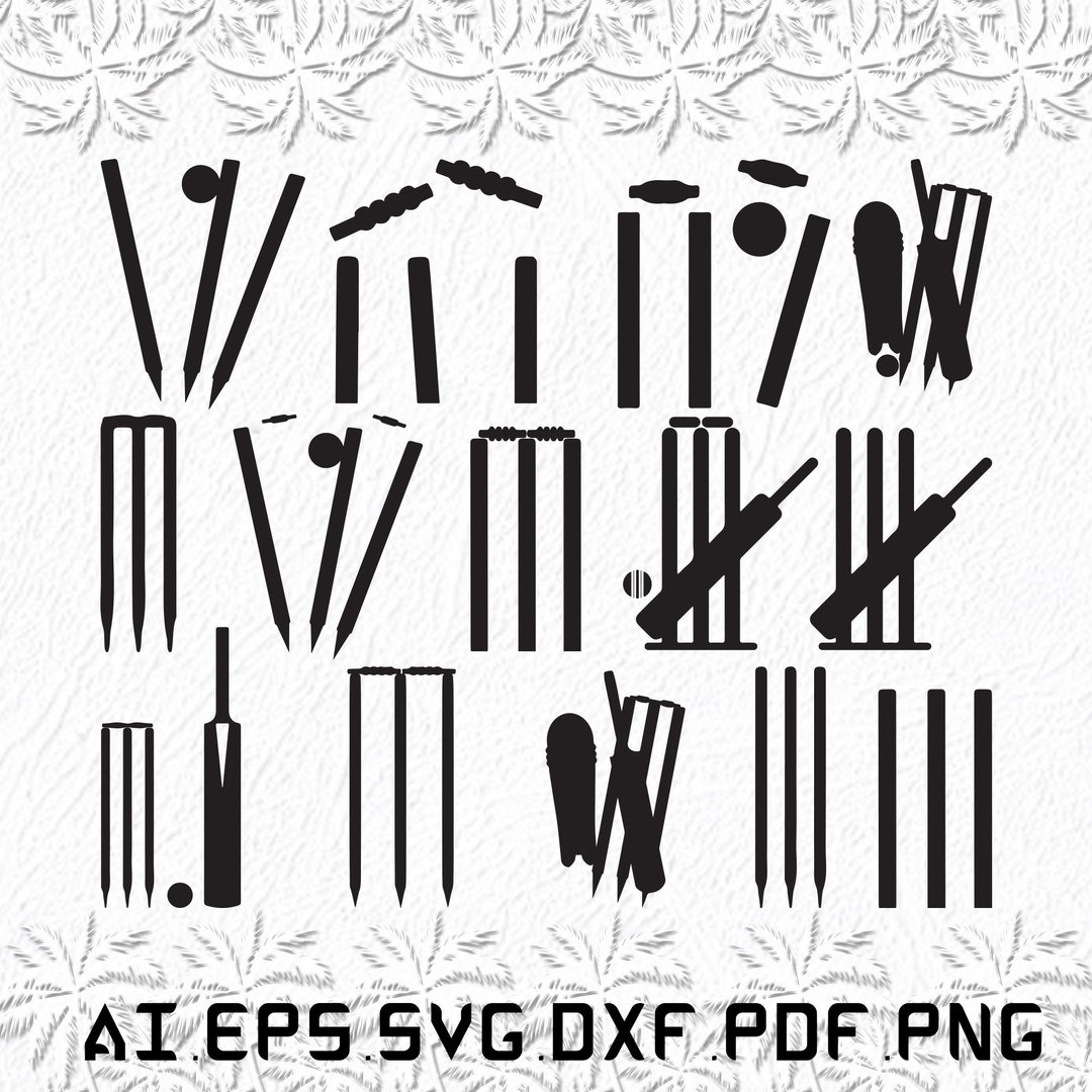 Cricket Stump Svg, Cricket Stumps Svg, Cricket Svg, Sport, Sports, SVG ...