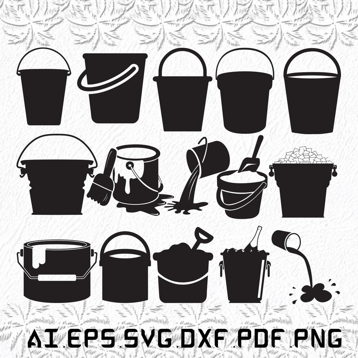 Bucket Svg Buckets Svg Trip Svg Tour Discover SVG Ai - Etsy