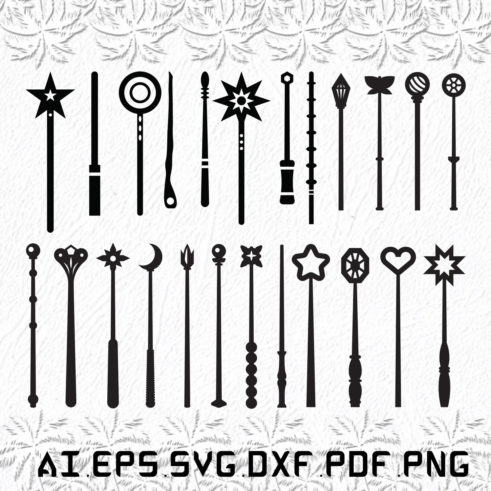 Magic Wand Svg Magic Wands Svg Magic Svg Wand Wands SVG - Etsy
