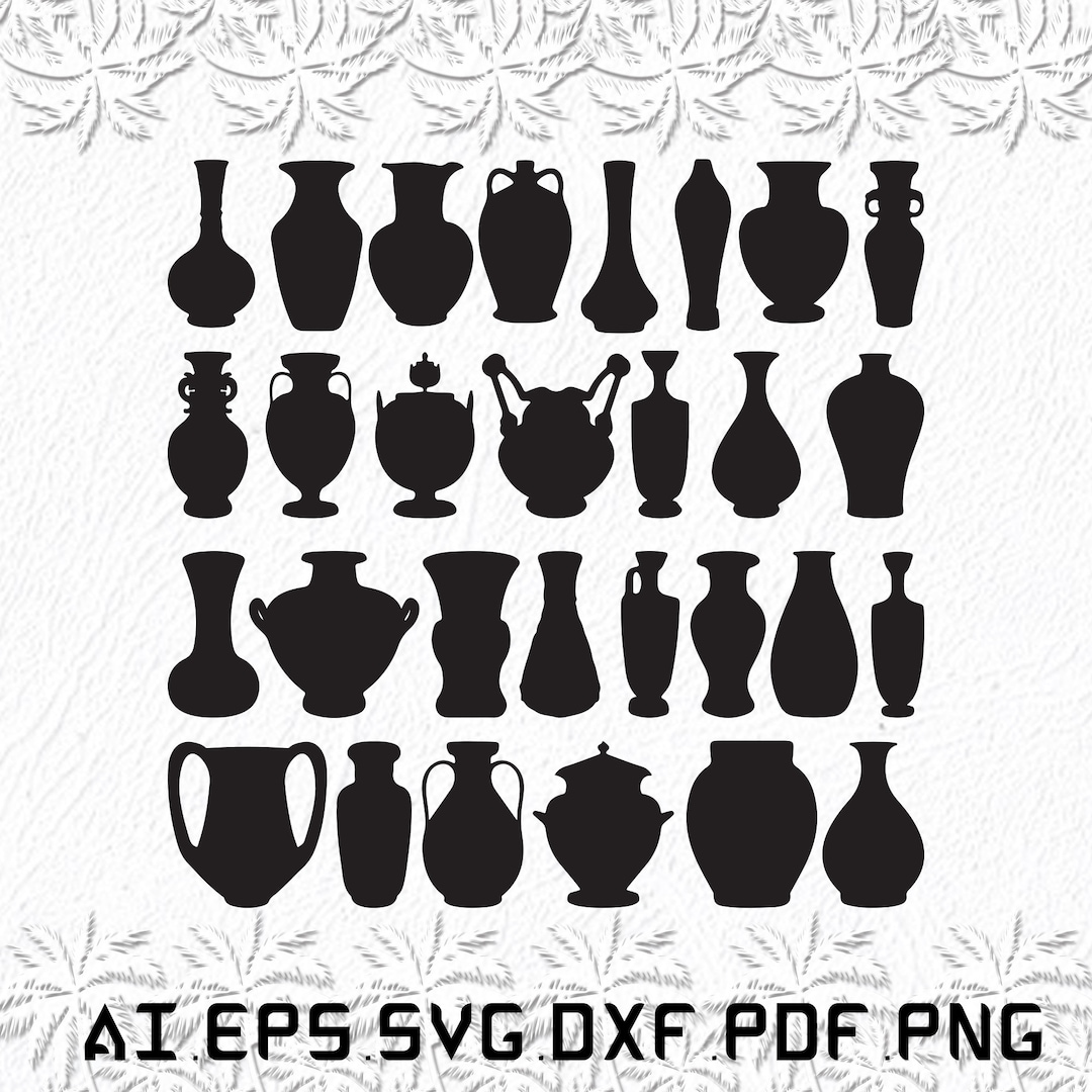 Pot Pottery Svg, Pot Pottery Svg, Pot Svg, Pottery, Fantasy, SVG, Ai ...