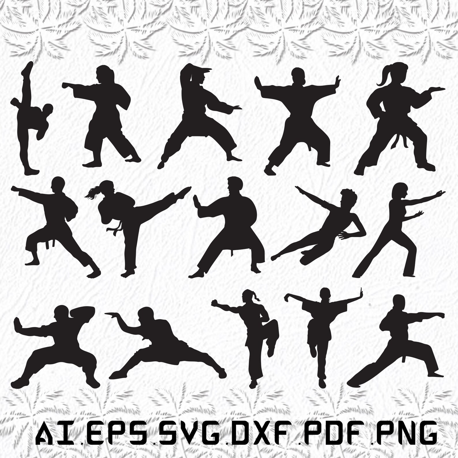 Tai Chi Svg Tai Chis Svg Kung Fu Svg Karate Hit SVG Ai - Etsy
