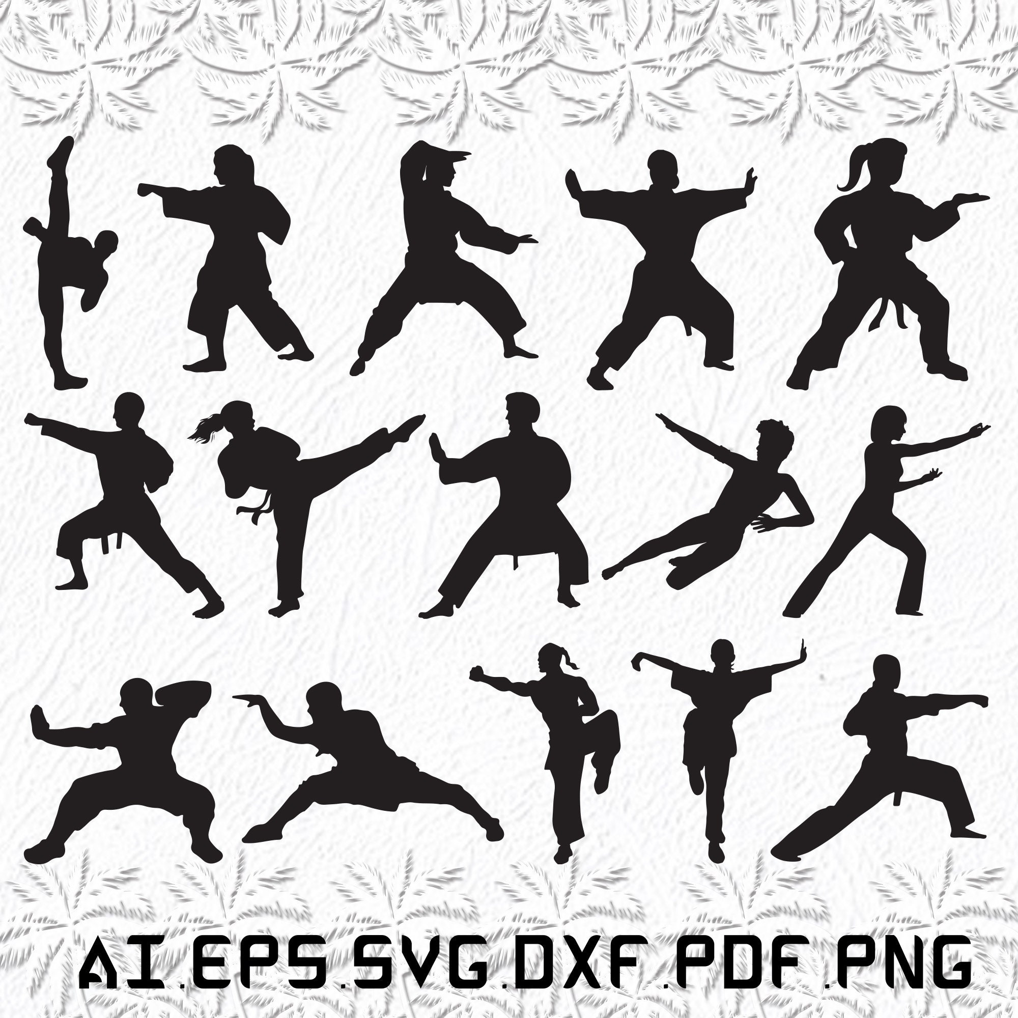 Tai Chi svg, Tai Chis svg, svg kung fu, karaté, hit, SVG, ai, pdf, eps ...