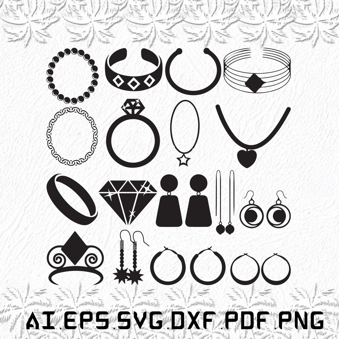 Jewelry Svg, Jewellery's Svg, Fashion Svg, Sport, Sports, SVG, Ai, Pdf ...