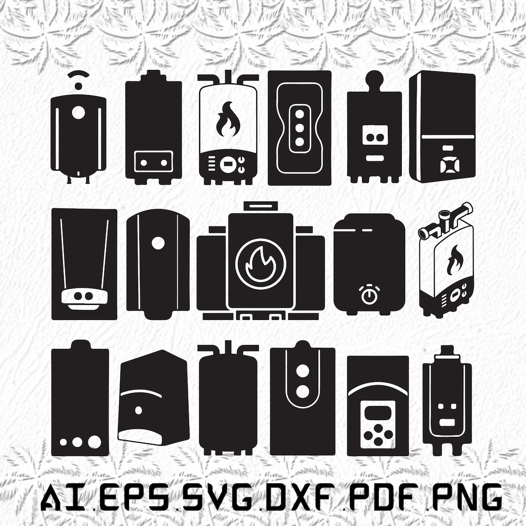 Gas Boiler Svg, Gas Boilers Svg, Gas Svg, Gass, Boiler, SVG, Ai, Pdf ...