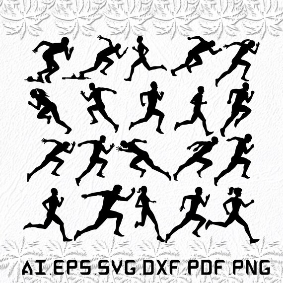 Running Svg Runnings Svg Runnar Svg Fitness Run SVG Ai | Etsy