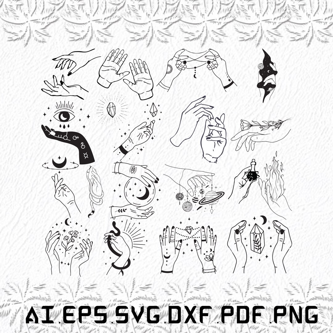 Witch's Hands Svg, Witch's Hand Svg, Hand Svg, Witch's, Hands, SVG, Ai ...