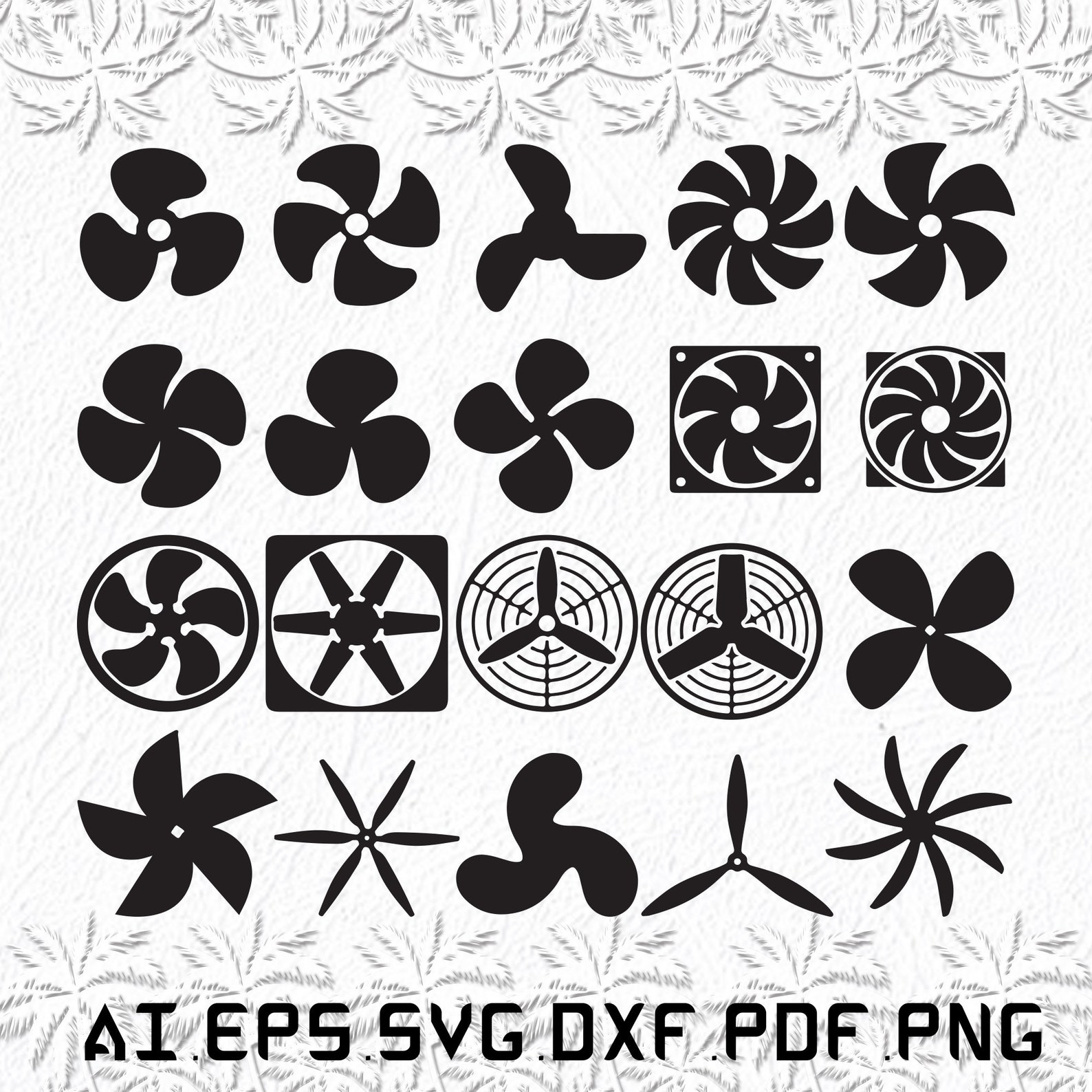 Fan Blade Svg, Fan Blades Svg, Fan Svg, Blade, Fans, SVG, Ai, Pdf, Eps ...