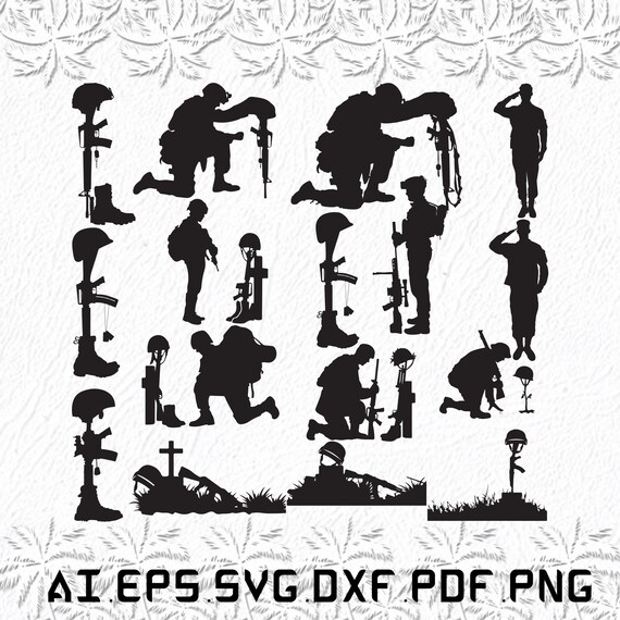 Fallen Soldiers Svg Fallen Svg Soldiers Svg Army Navy - Etsy