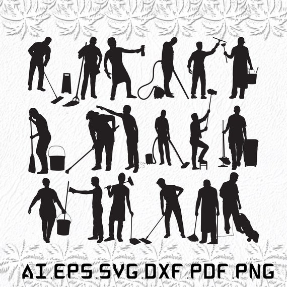 Cleaning Men Svg Cleaning Mens Svg Cleaning Svg Man Work - Etsy