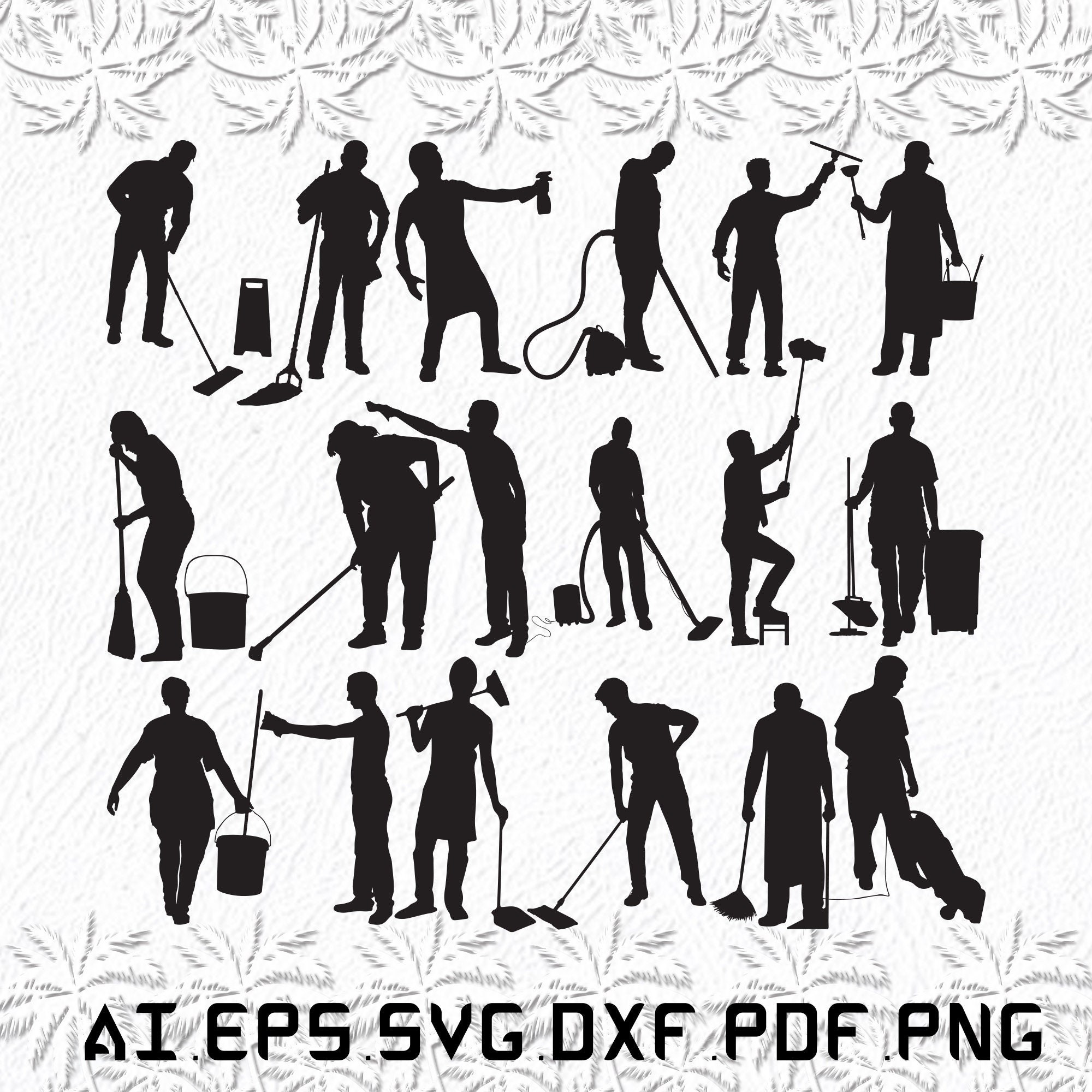 Cleaning Men Svg, Cleaning Mens Svg, Cleaning Svg, Man, Work, SVG, Ai ...