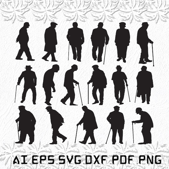 Old Man Svg Mens Svg Old Svg Old Mans Girl SVG Ai Pdf - Etsy