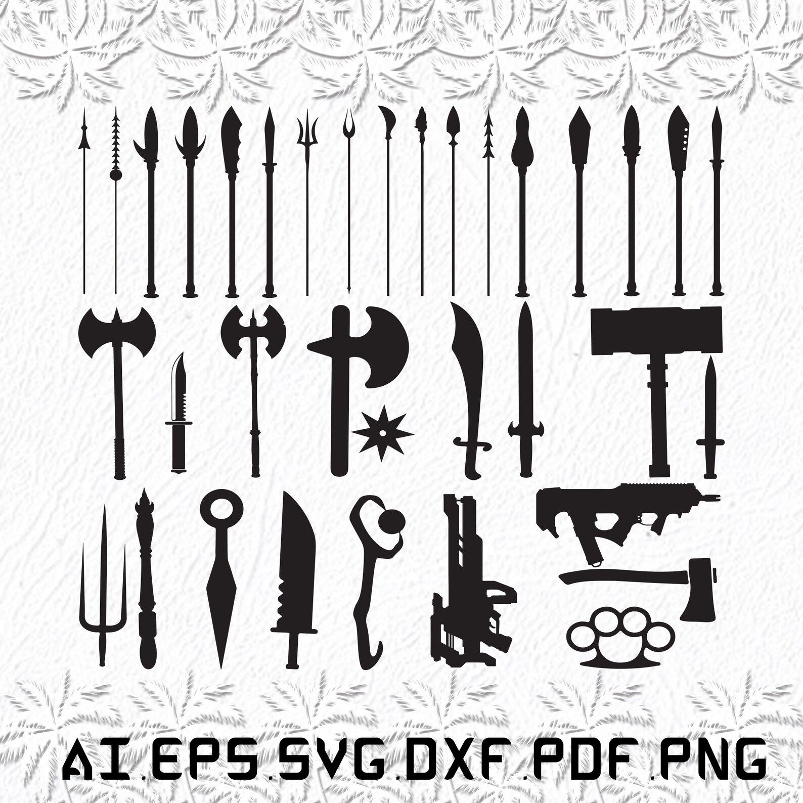 Weapon Svg, Weapons Svg, Gun Svg, Guns, War, SVG, Ai, Pdf, Eps, Svg ...