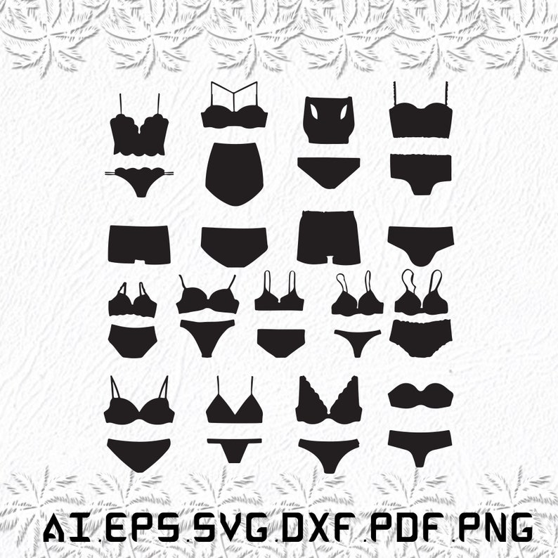 Bra & Panty Svg, Bra Pantys Svg, Bra Svg, Panty, Sports, SVG, Ai, Pdf ...