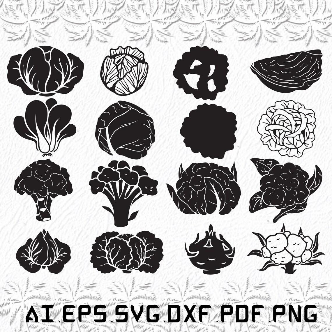 Cabbage Svg Cabbages Svg Love Svg Cab Bag Cabby SVG Ai - Etsy