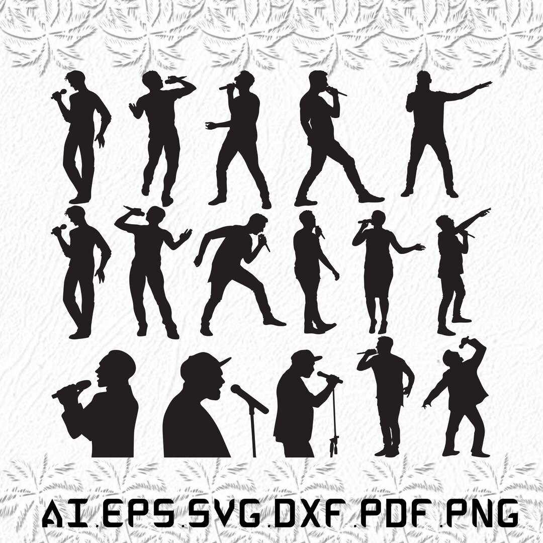 Singer Man Svg, Singer Svg, Man Svg, Love, Music, SVG, Ai, Pdf, Eps ...