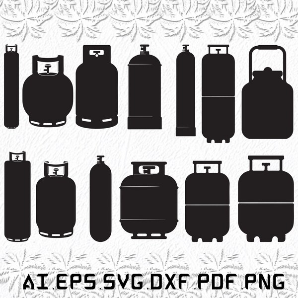Gas Tank Svg - Etsy