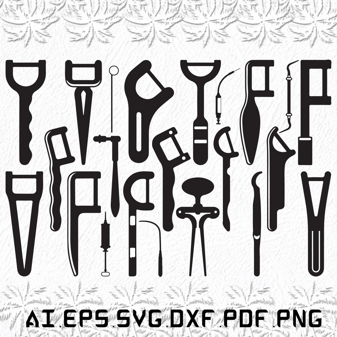 Dental Pick Svg, Dental Picks Svg, Doctor Svg, Dental, Pick, SVG, Ai ...