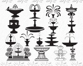 Fountain Svg Fountains Svg Waters Svg Cute Water SVG Ai - Etsy